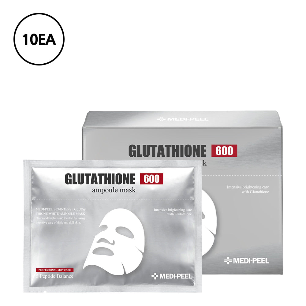 [MediPeel] BioIntense Glutathione White Ampoule Mask 1SET(30ml * 10ea) | Mask Sheets | Rafuta